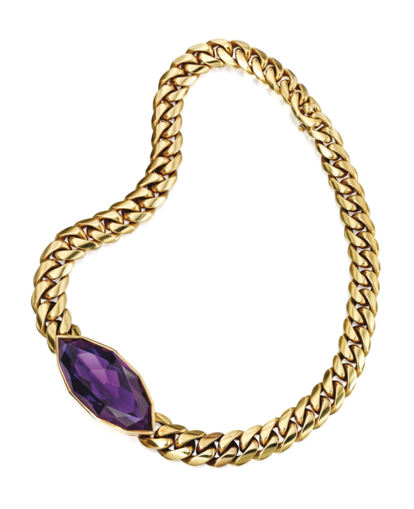 Bulgari Amethyst Chain Necklace - Eleuteri